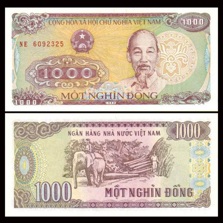 越南 VIETNAM 1000 DONG (1988) UNC 100% NEW AND REAL BANKNOTE | Lazada