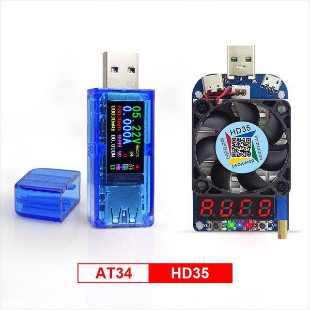 มิเตอร์วัดกระแสโวลต์มิเตอร์แอมมิเตอร์แรงดันไฟฟ้า LCD AT34 AT35 5หลัก ...