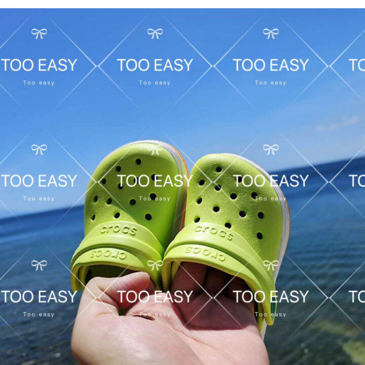 Crocs Children's Crocband full force Clog Unisex with Eco Bag OEM ...