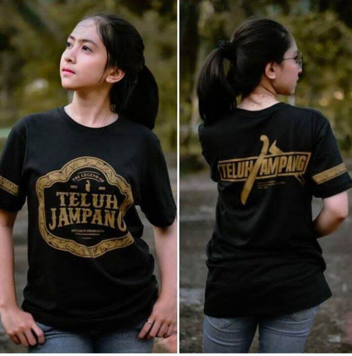 KAOS TELUH JAMPANG ORIGINAL MOTIF KEMBANG KELAPA PENDEK | Lazada Indonesia