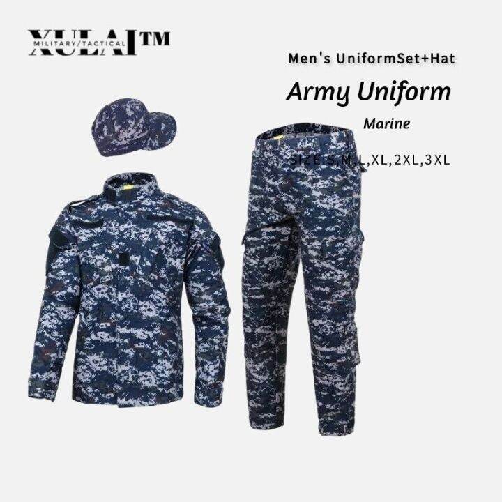 Navy Camouflage Uniform Digital Marine Camouflage Military Uniforms ...