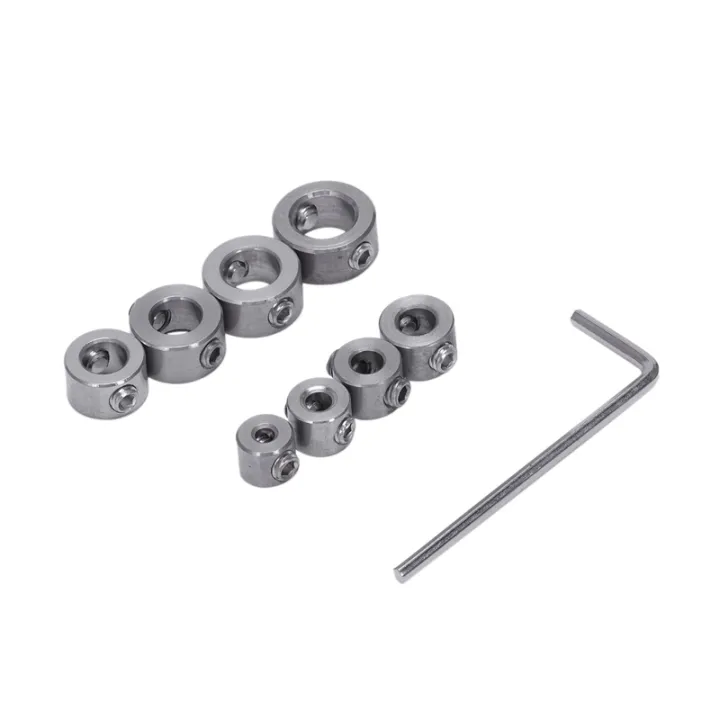 9Pcs/Set Woodworking Drill Stopper Positioning Stop Ring Drilling Depth ...