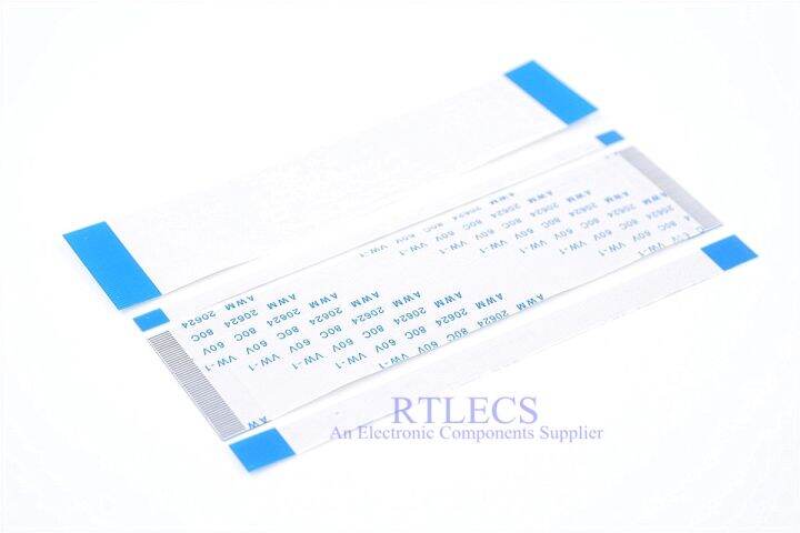 2PCS FFC FPC Ribbon Flexible Flat CABLE PITCH 0.5MM 200 mm Same Contact Side 4 6 8 10 12 16 20 ...