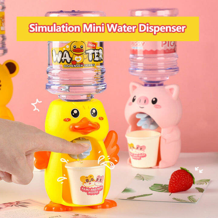 【Local Delivery】Simulation Cute Mini Water Dispenser for Children Kids ...