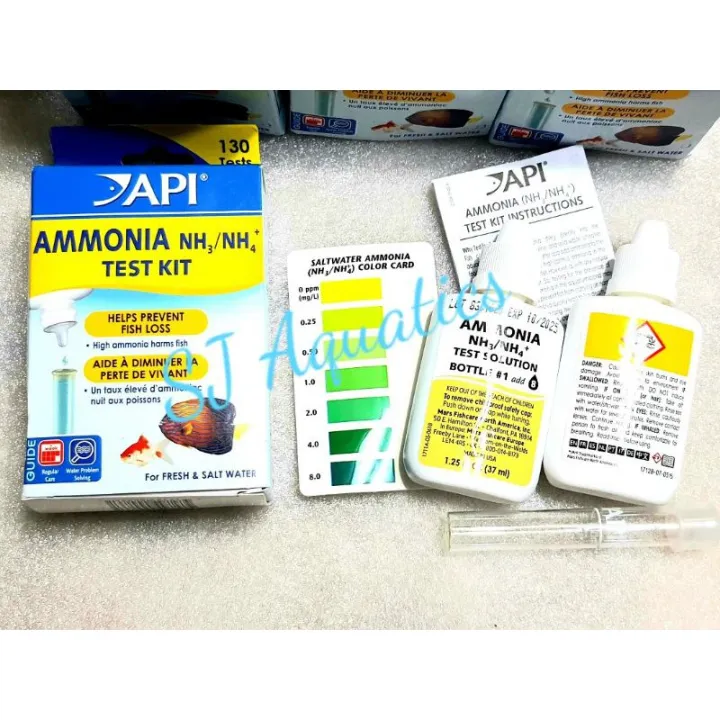 API Amonia Test Kit NH3/NH4+ 130 testg4t | Lazada PH