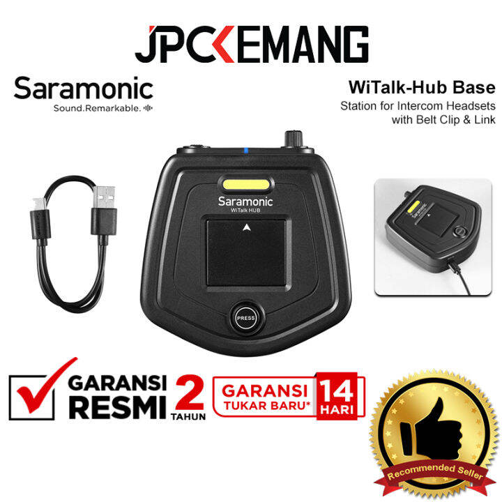 Saramonic WiTalk Hub Base Station Full Duplex Intercom System JPC ...