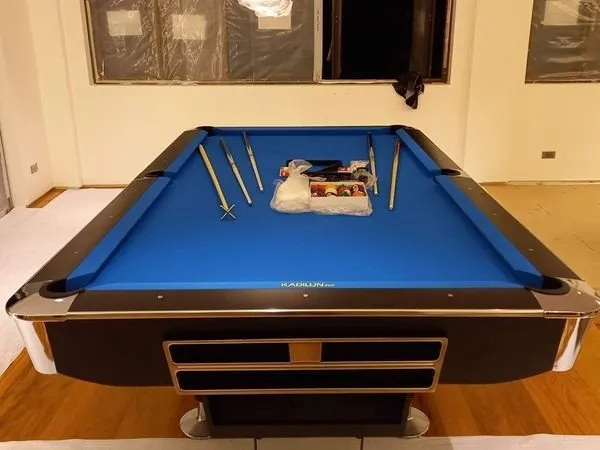 Standard Brandnew Brunswick Billiards table with complete set ...