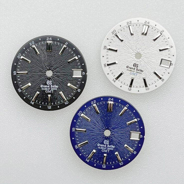 Replacement Radial Stria GMT Watch Dial Upgrade Parts for NH34 NH35 ...