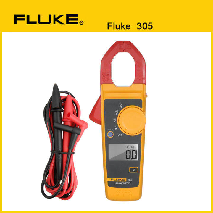 Fluke 305 Clamp Meter AC DC Handheld Clamp Meter Tester Multi-Function ...