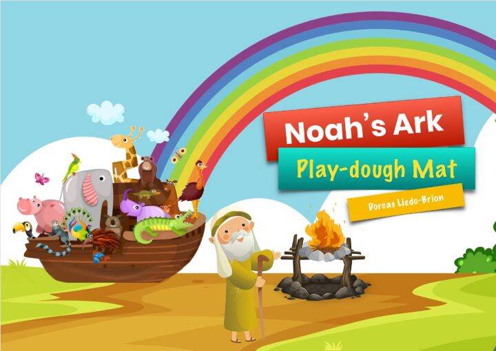Noah's Ark Playdough Mat | Lazada PH