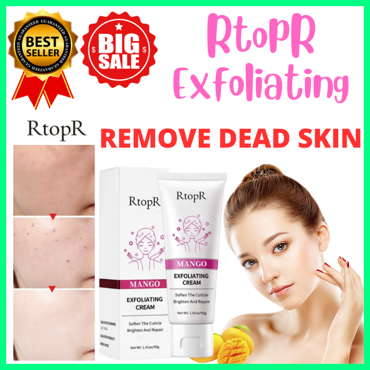 💯 RtopR Mango Exfoliating Cream Anti-Oxidant Facial Cleanser Whitening ...