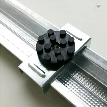 Resilient Sound Isolation Clip for Standard Hat Channel -23mm x 35mm x ...