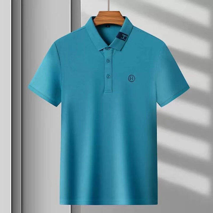 SHALOM Simple Polo Premium Quality For Mens Polo Shirt Short Sleeves ...