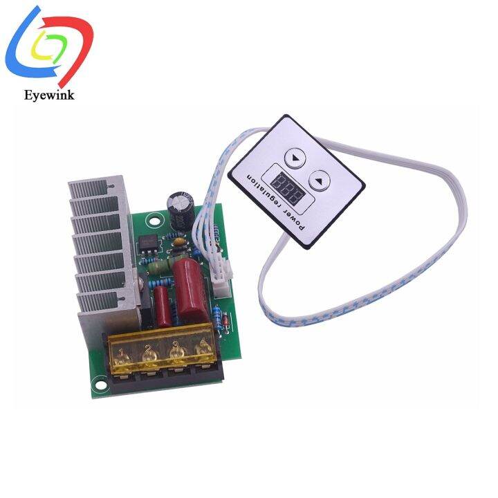 4000W 220V AC SCR Voltage Regulator Dimmer Electric Motor Speed ...