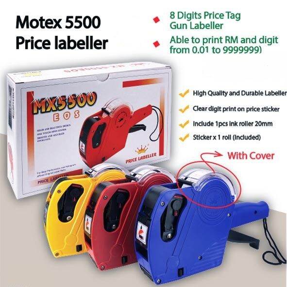 Kaki Jimat Price Labeller MX5500 Label Paper Tag Mesin Harga Expired ...