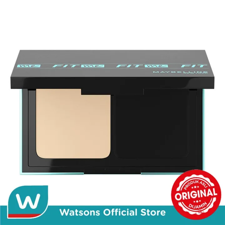 Maybelline Fit Me Matte and Poreless 24HR Oil Control Powder Foundation ...
