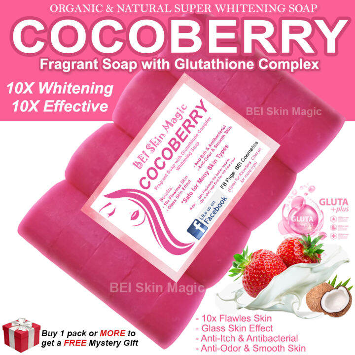 [ORIGINAL] Cocoberry 10x Flawless Skin Fragrant Soap with Glutathione ...