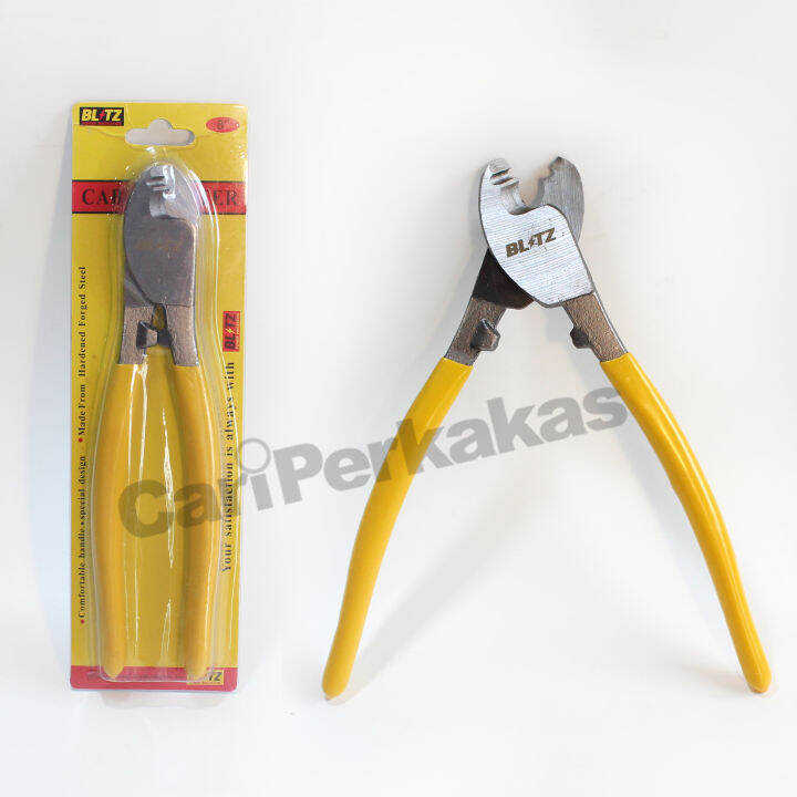 Tang Potong Kabel Cable Cutter Tang Potong Pemotong Kabel Kawat 6 inch ...