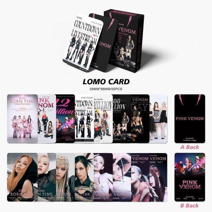 HUAGUES Fashion Fans Dormitory HD Cards Bedroom Jisoo Idol Album ...