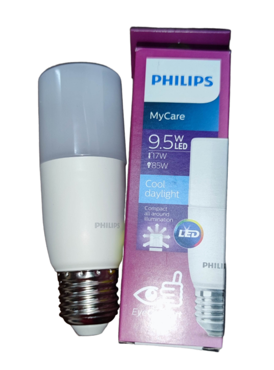 9.5W LED Stick E27 220V 6500K Daylight ( Philips) Eye Comfort | Lazada PH