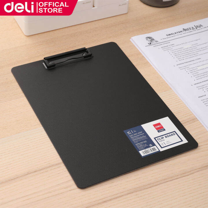 Deli E38120-PP Double Fold Report Clamp A4 (Mixed)-Color Series | Lazada PH