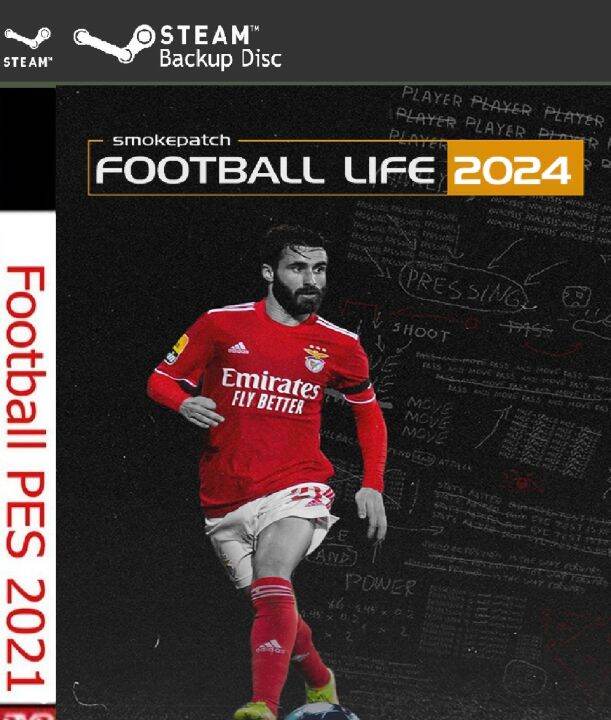 [USB] PC Game เกมส์คอม PES 2021 +แพท Football LIFE 2024 | Lazada.co.th