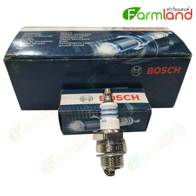 BOSCH หัวเทียนซูเปอร์ รุ่น WS7F หัวเทียน เครื่องตัดหญ้า เครื่องพ่นยา ...