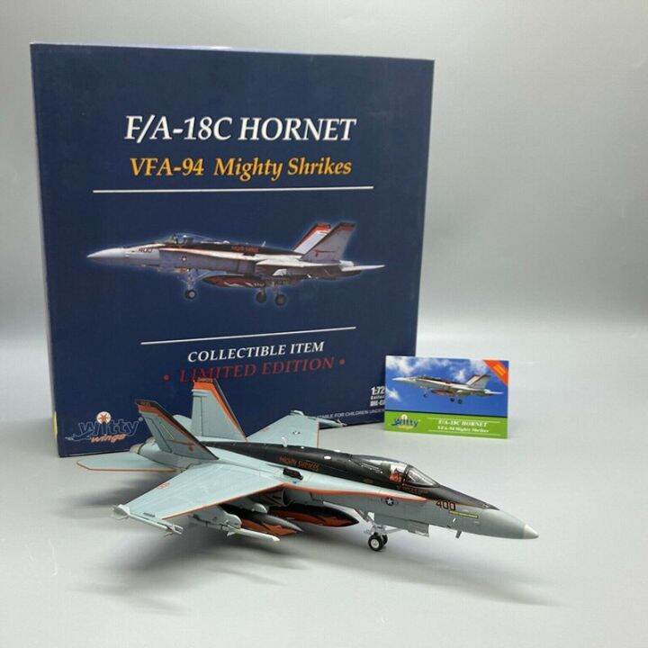 1/72 Scale US Navy F/A-18C Hornet Militarized Combat Aircraft VFA-94 ...