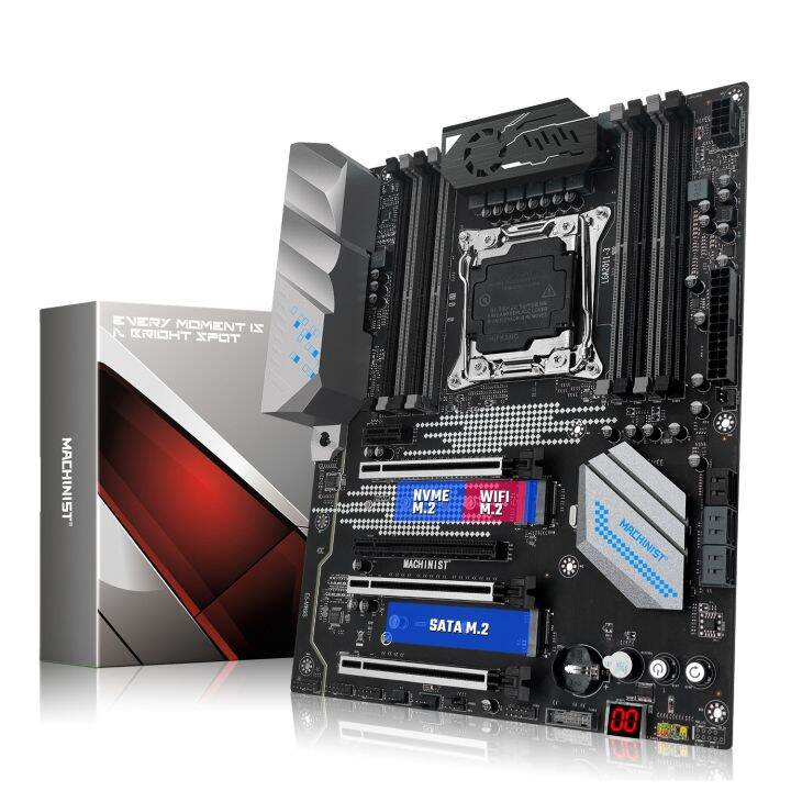 1 MACHINIST MR9S X99 Motherboard LGA 2011-3 Supports Intel Xeon E5 Full ...