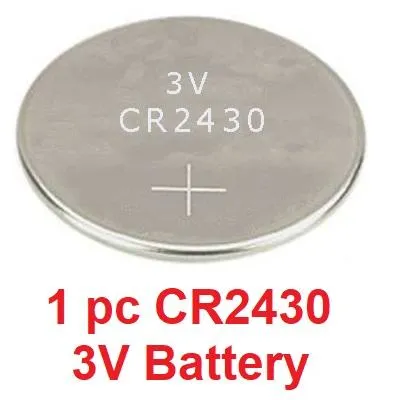 CR2430 Lithium Coin Cell Battery 1pc CR 2430 3V Lithium Batteries ...