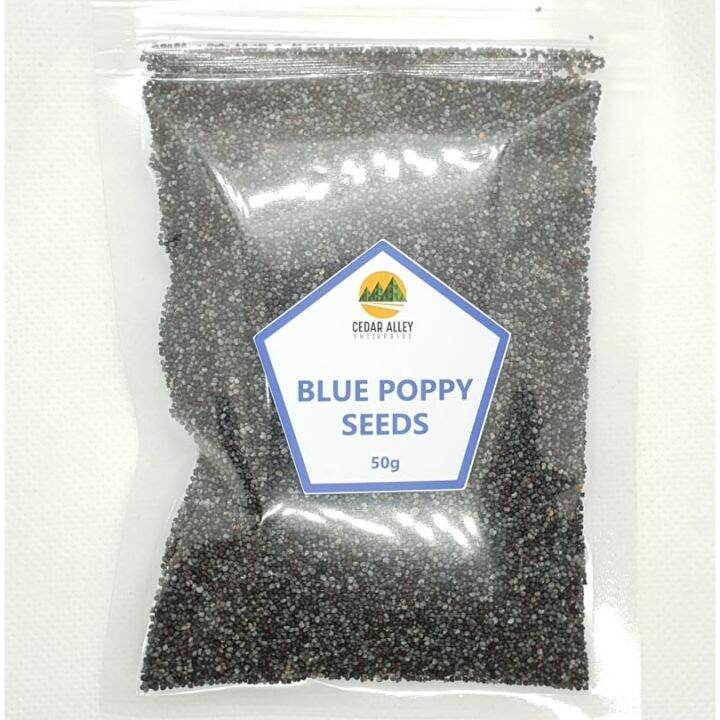 Blue / White Poppy Seeds 50g (Food Grade/Baking) | Lazada PH