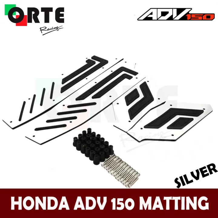 ORTE Honda ADV Foot Board Alloy Matting Motorcycle Accessories | Lazada PH