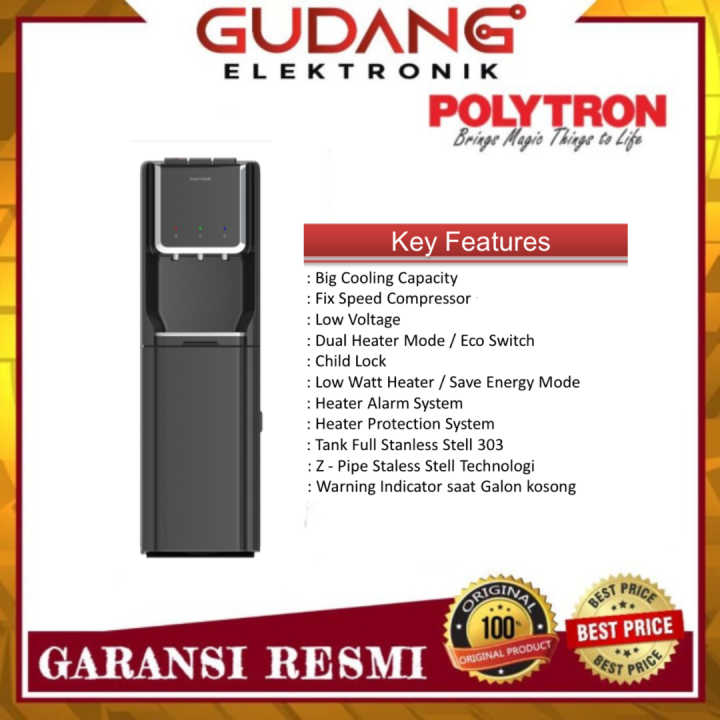 DISPENSER BOTTOM LOADING POLYTRON PWC 615X DISPENSER PWC 615 X | Lazada ...
