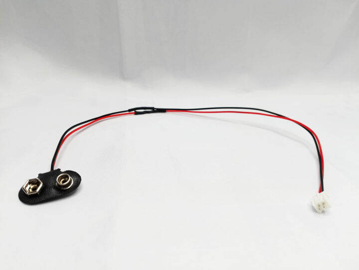 9V BATTERY SNAP CONNECTOR to MICRO JST 2-PIN PH2.0 MALE and FEMALE ...