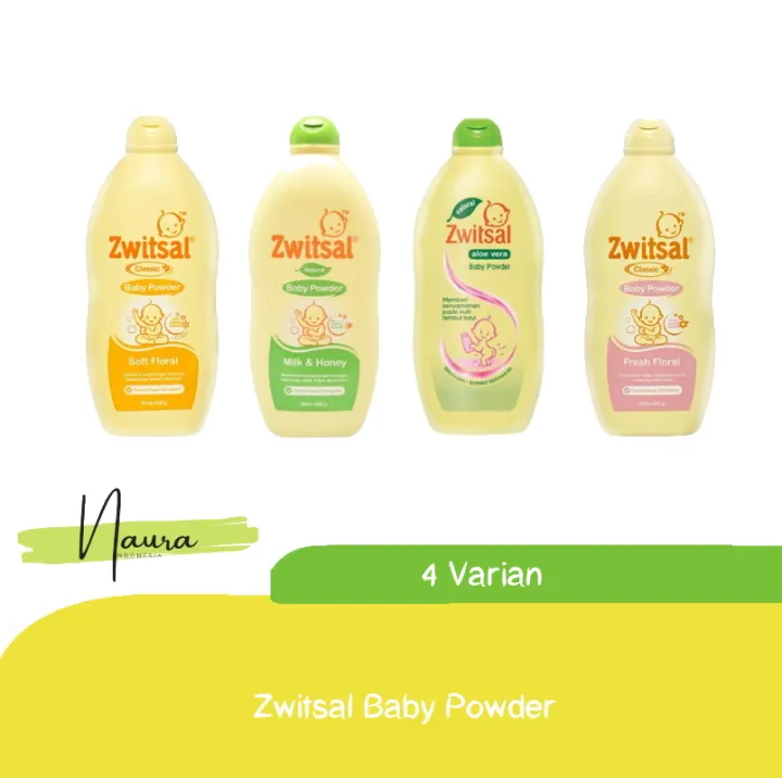 Zwitsal Baby Powder 300gr - 4 Varian | Lazada Indonesia