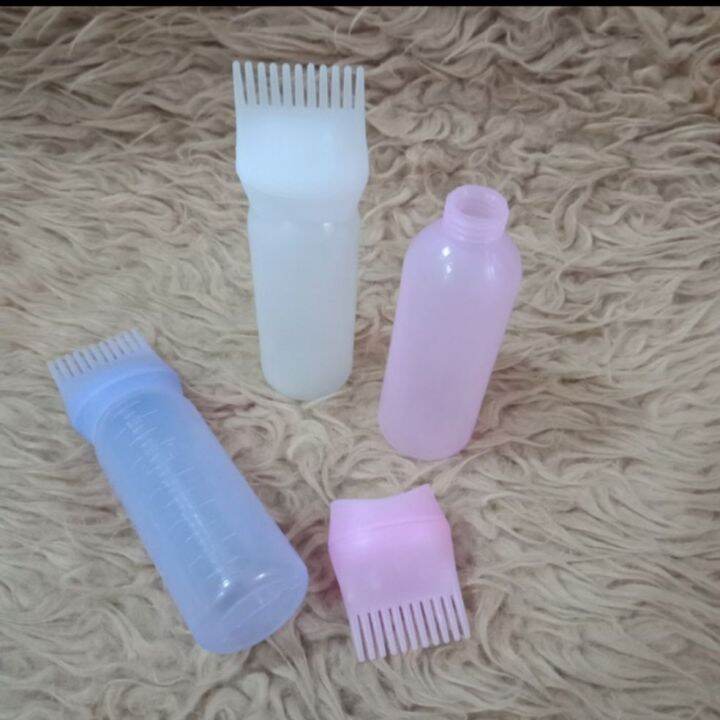 Botol sisir aplikator cat rambut semir toning barber salon | Lazada ...