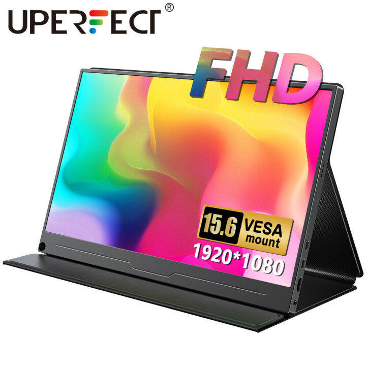 UPERFECT 15.6 Layar IPS FHD Tipis Lcd Portabel Monitor Usb Tipe C Hdmi ...