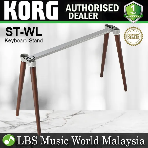 Korg ST-WL Wood Legged Keyboard Stand for Korg SV-1, SV-2, and D1 ...