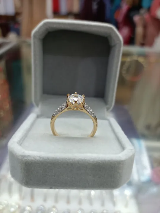 ENGAGEMENT RING 14KARAT GOLD | Lazada PH