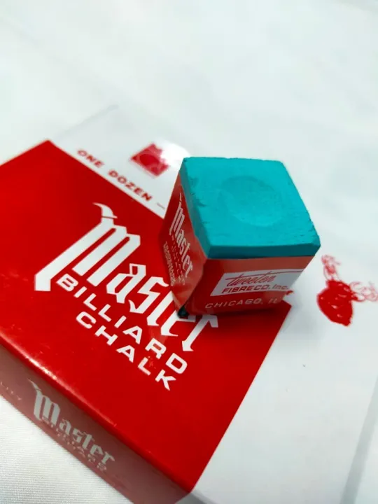1pc Billiard Master Chalk Light Green ( tisa ng tako ng bilyaran ...