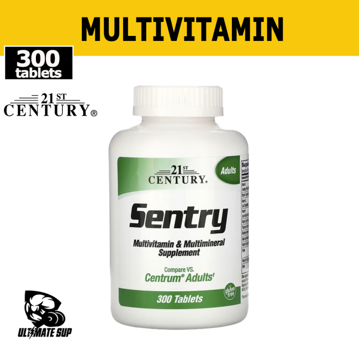 21st Century, Sentry, Adults Multivitamin & Multimineral Supplement ...