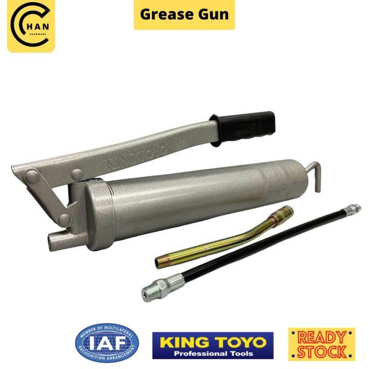 King Toyo Hand Grease Gun DIN1283 - Hand Operated Manual 牛油枪 | Lazada