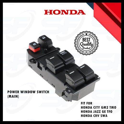 HONDA CITY GM2 TMO 2010-2012 JAZZ GE TFO CRV SWA POWER WINDOW SWITCH (6 ...