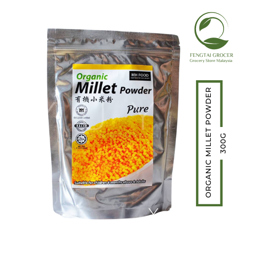 Organic Millet Powder, Super Nutrition, 11 months above and adults 300g ...