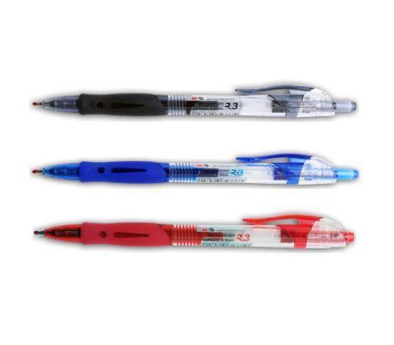 M&G Retractable Gel Pen R5 0.7mm Black Blue Red AGP02372 | Lazada