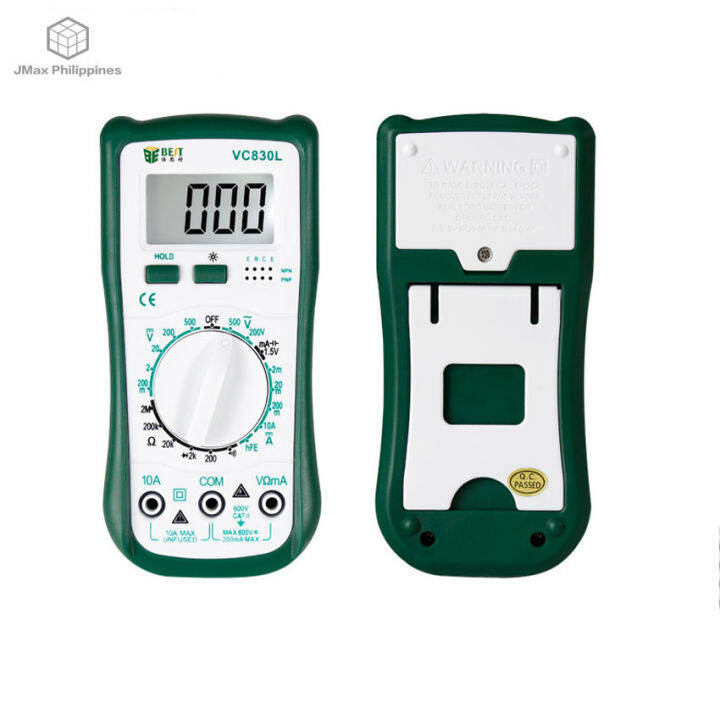 NEW Multi Tester Best BST-VC830L High Precision Multi Meter Multimeter ...