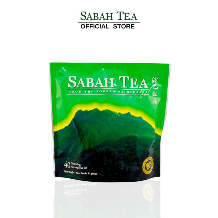 Sabah Tea Classic Pot Bags (2g x 40 Pot Bags) | Lazada