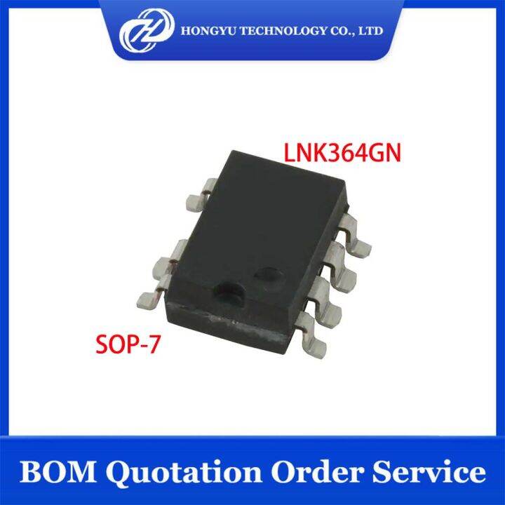 10 - 100 Buah LNK364GN LNK364G LNK364 SOP-7 IC OFFLINE SWITCH FLYBACK ...