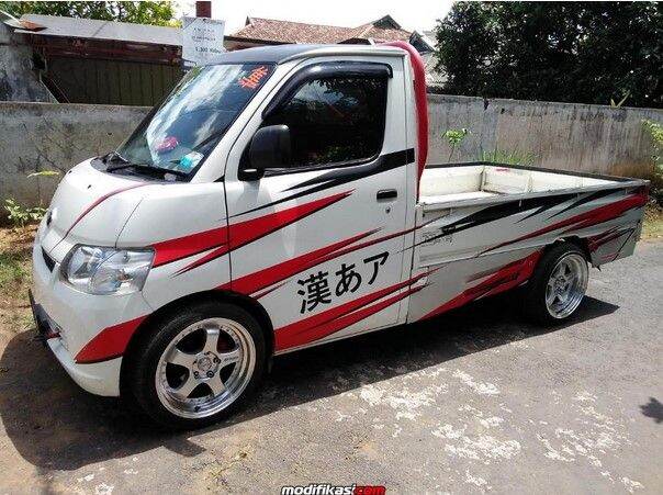 Promo cutting stiker mobil pickup Grandmax pickup panther new carry ... Promo cutting stiker mobil pickup Grandmax pickup panther new carry ...