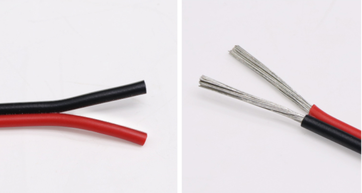 Pvc Insulated Power Cable Flexible Cord Heat Resistant Lamp Wire 16AWG ...